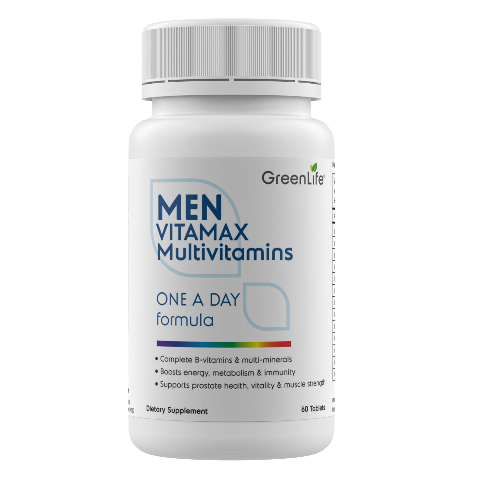 Vitamax Men Multivitamins 60 Tablets — GreenLife Singapore