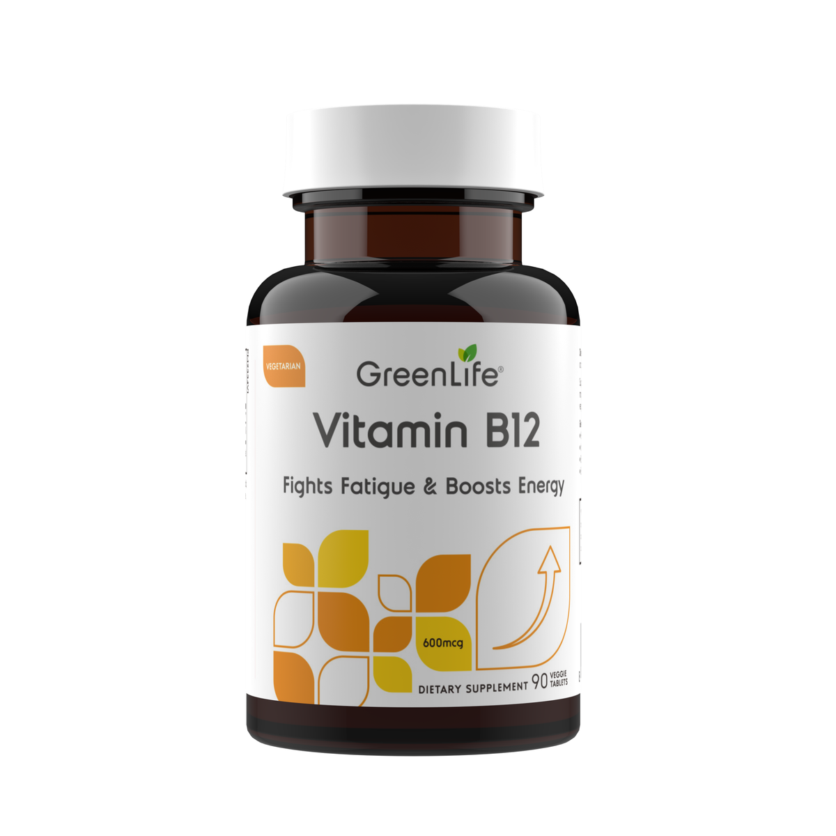 Vitamin B12: Fights fatige and boosts energy | 90 veggie tablets | Veg ...
