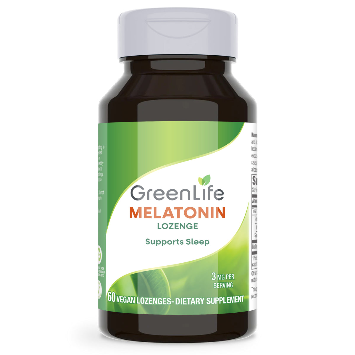 Melatonin Lozenge 3mg Potency — GreenLife Singapore